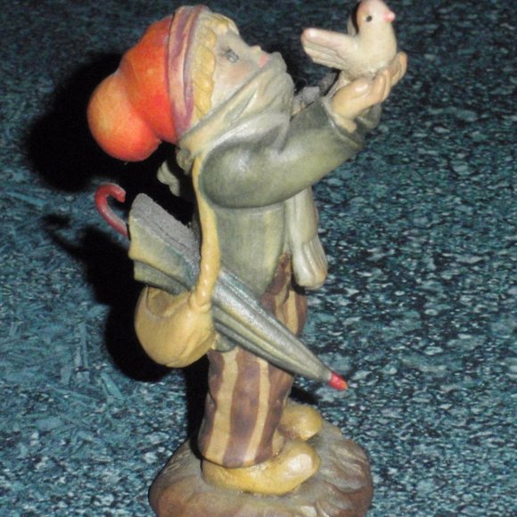 Anri | Art | 3 Anri Hand Carved Wooden Figurine Freedom Bound Boy ...